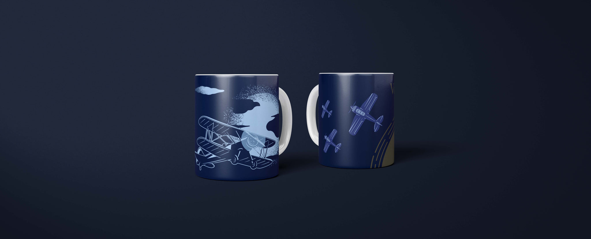 Night Flight Mugs