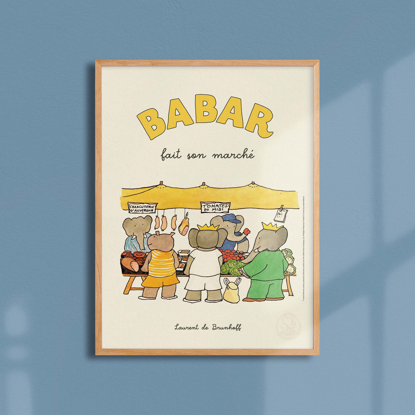 Affiche Babar le petit éléphant
