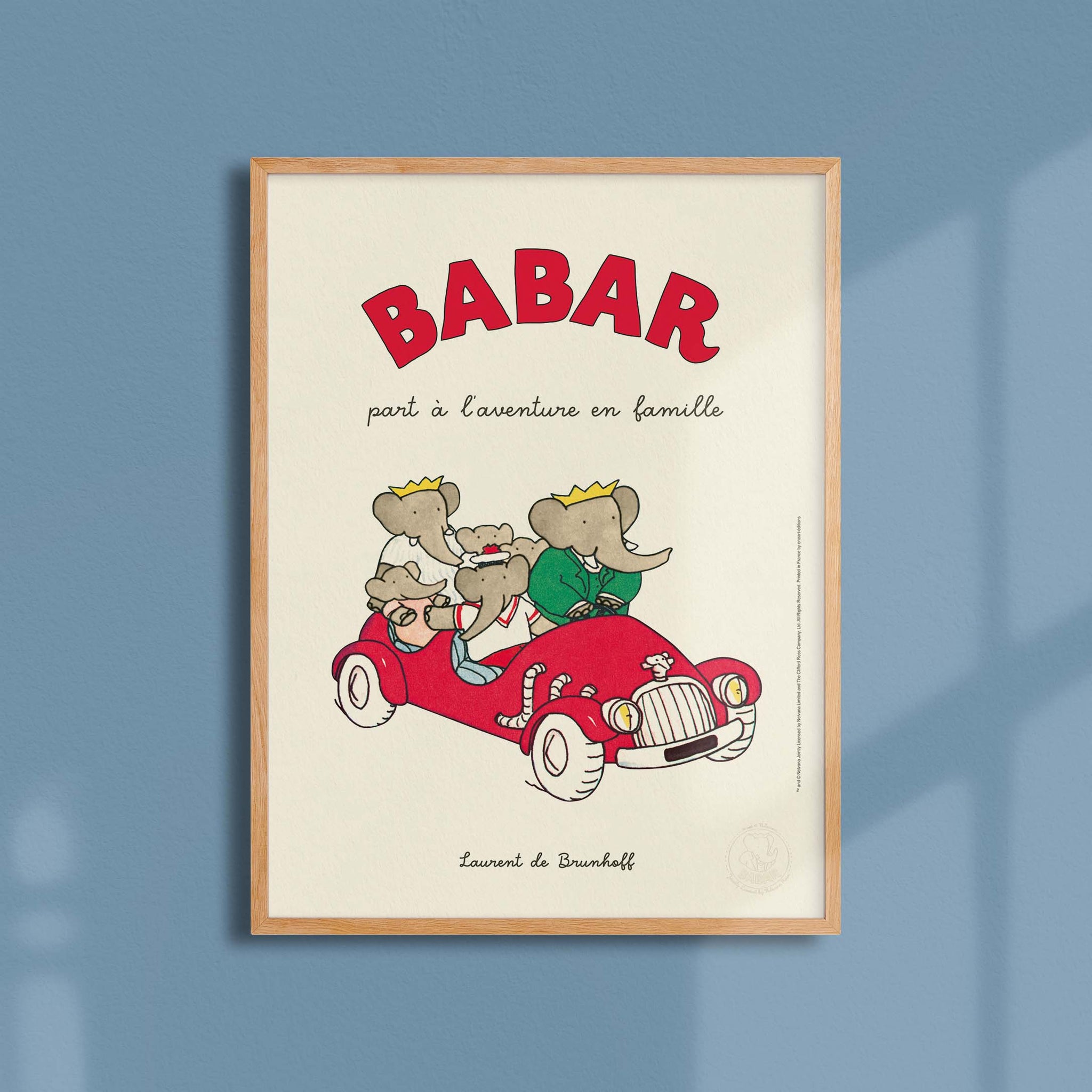 Poster Babar goes on a family adventure