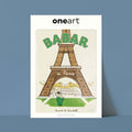 Affiche Babar à Paris