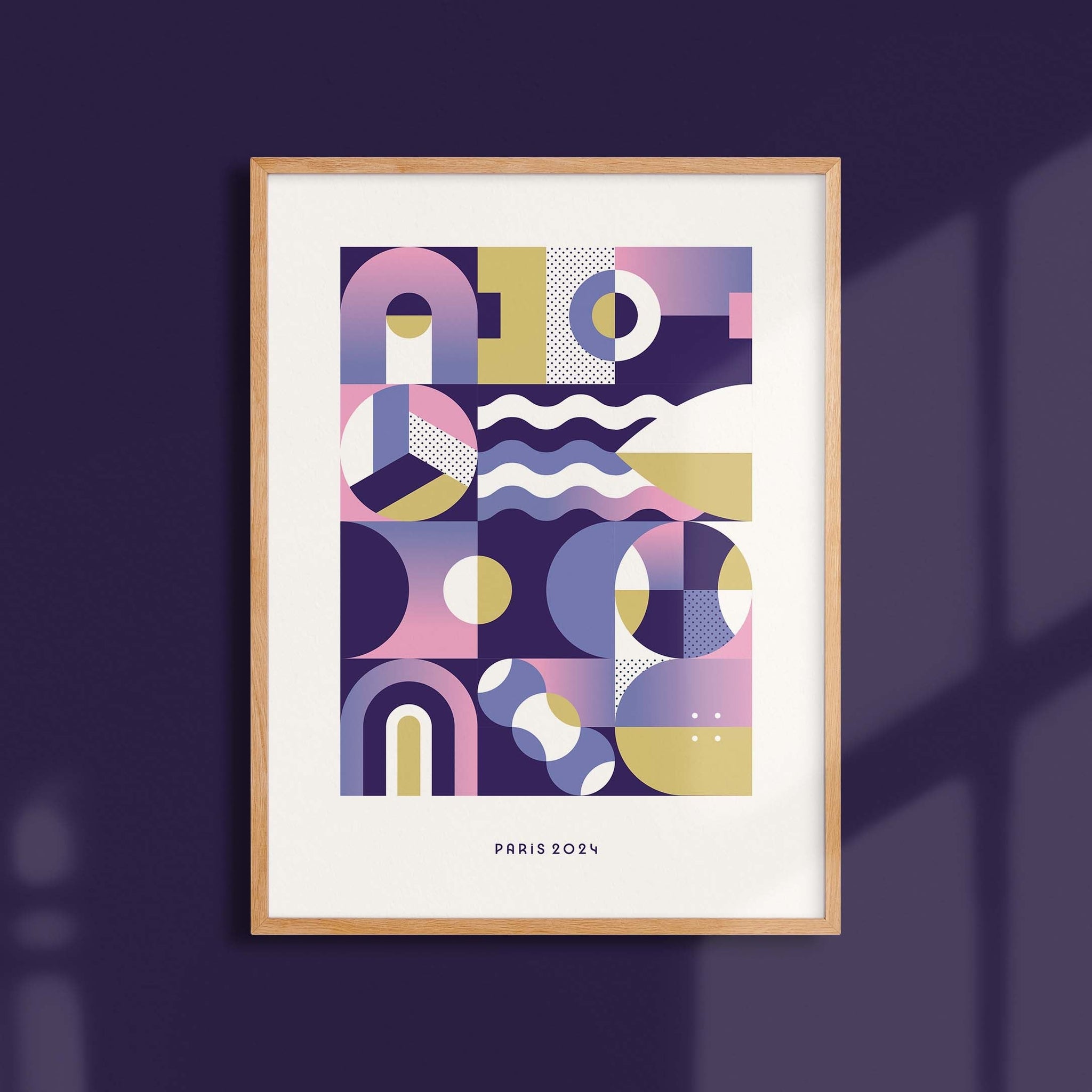 Affiche "Les Imparfaits" Jeux Olympiques Paris 2024 Sports - Jacaranda